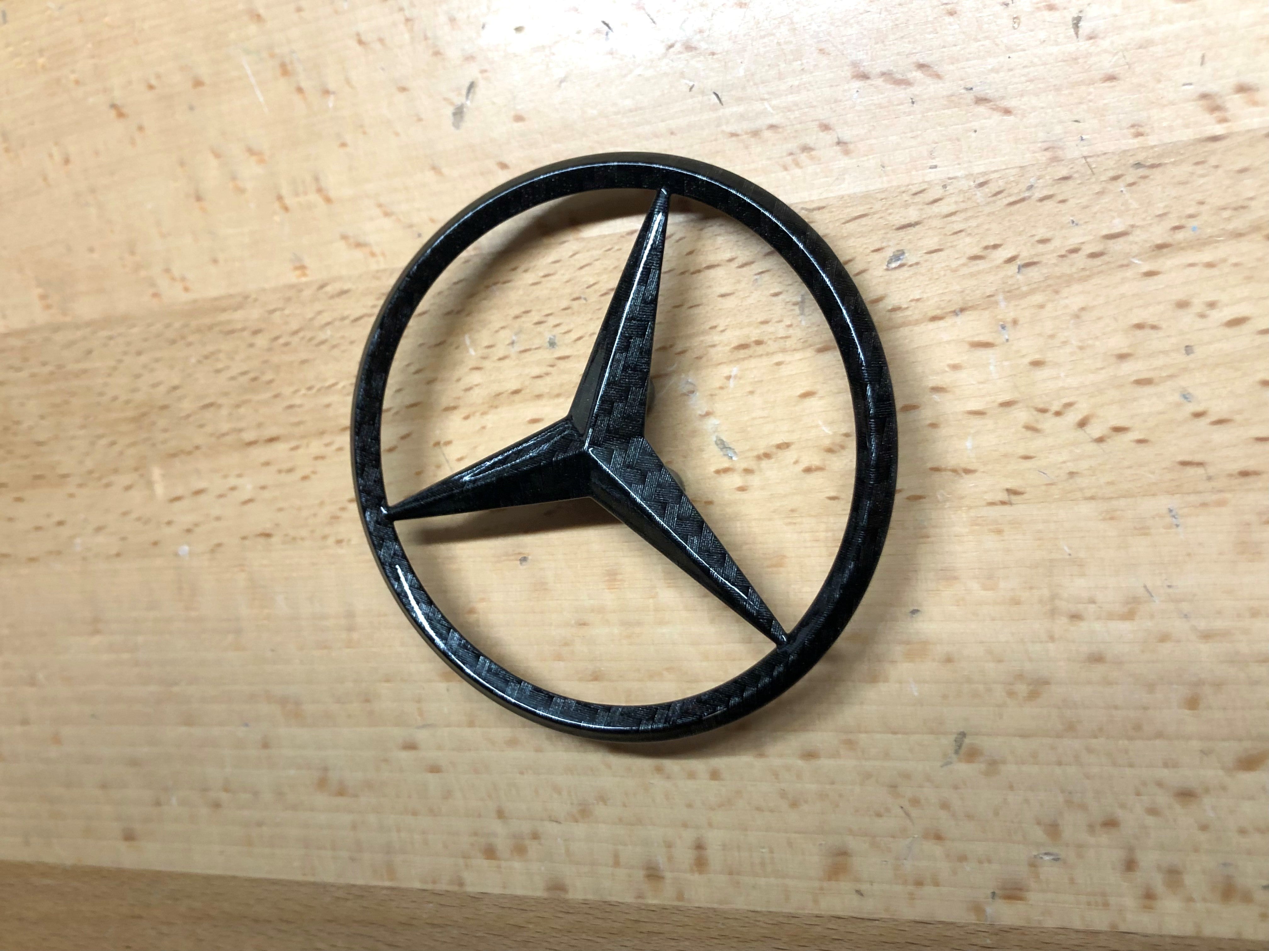 Mercedes CL C215 Carbon Fiber Rear Trunk Star CLK W208 SLK R170 – Deep ...