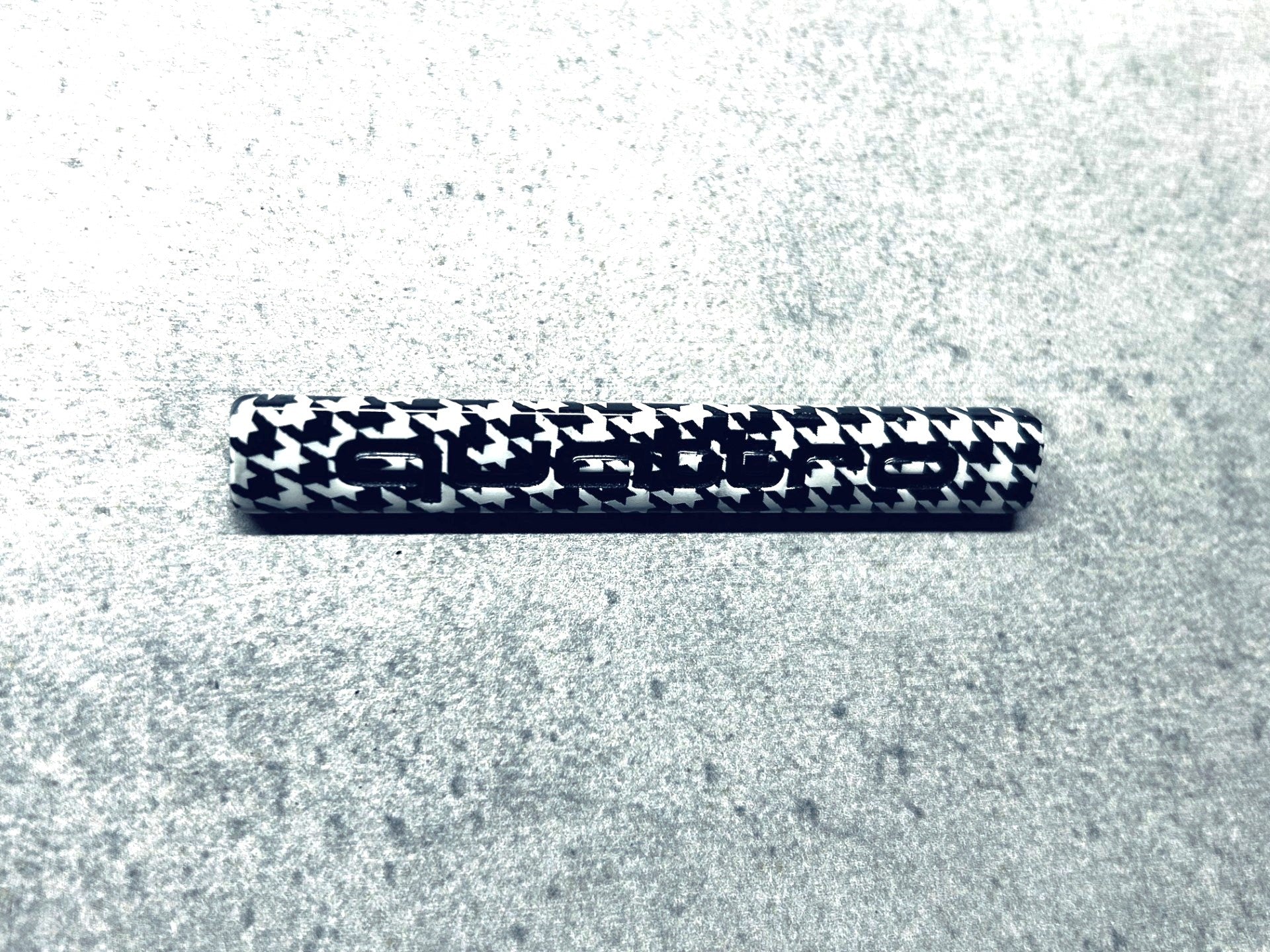 Audi Q5 Q7 Quattro Houndstooth Front Grille Emblem OEM – Deep Blue Chrome