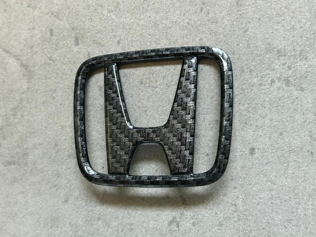 Honda S2000 AP1 Black or Red Carbon Fiber Effect Rear Emblem – Deep ...