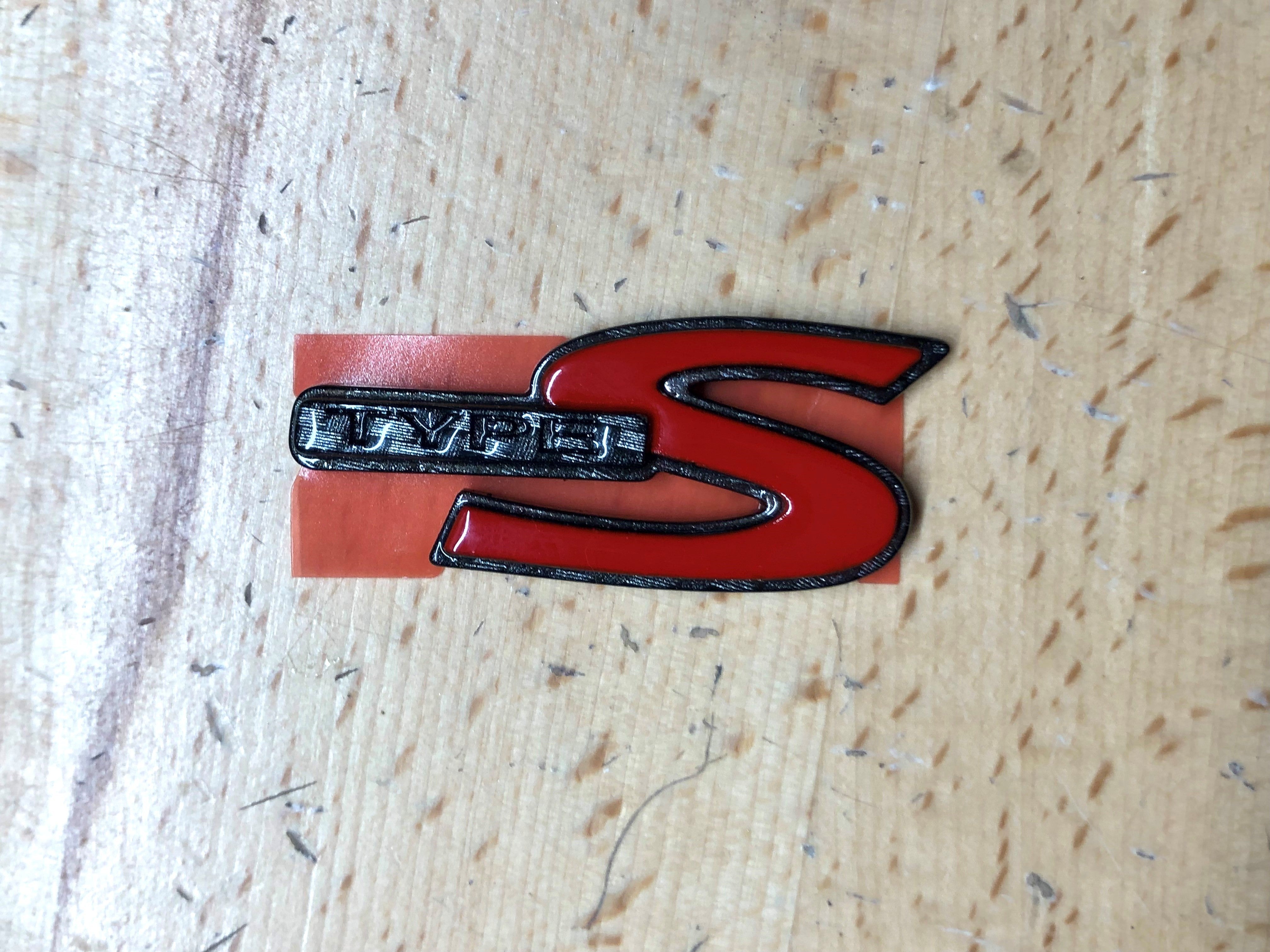 Acura RSX Type-S Carbon Fiber Emblem OEM – Deep Blue Chrome