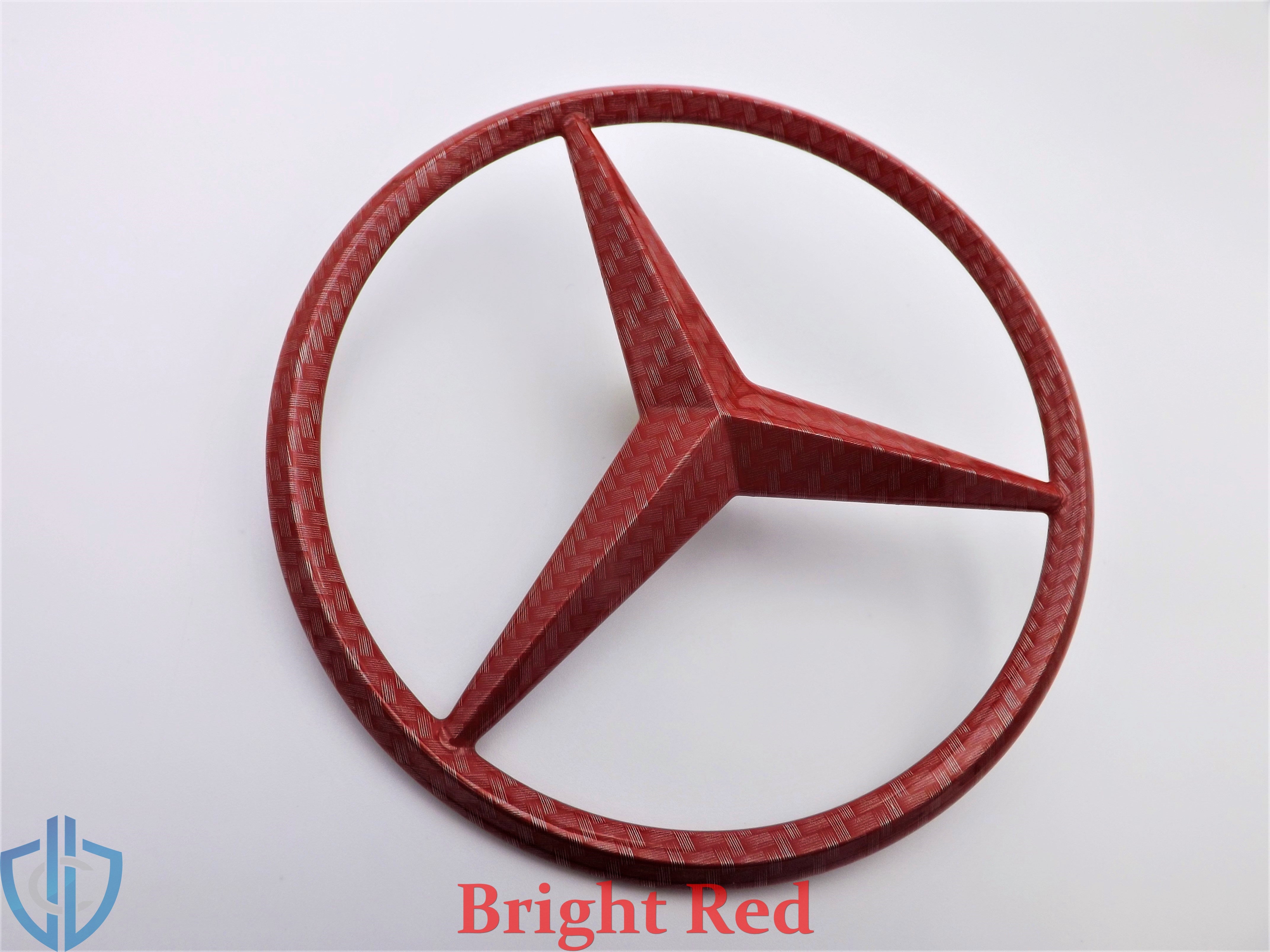 MB C-Class Wagon 2002-2005 C240 C320 Carbon Fiber Star Emblem Rear Hat ...