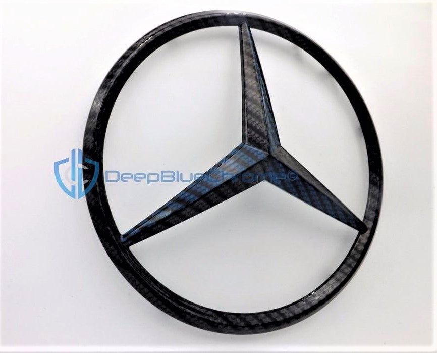 MB ML-Class 1998-2005 Carbon Fiber Front Grille Emblem OEM Badge Star ...